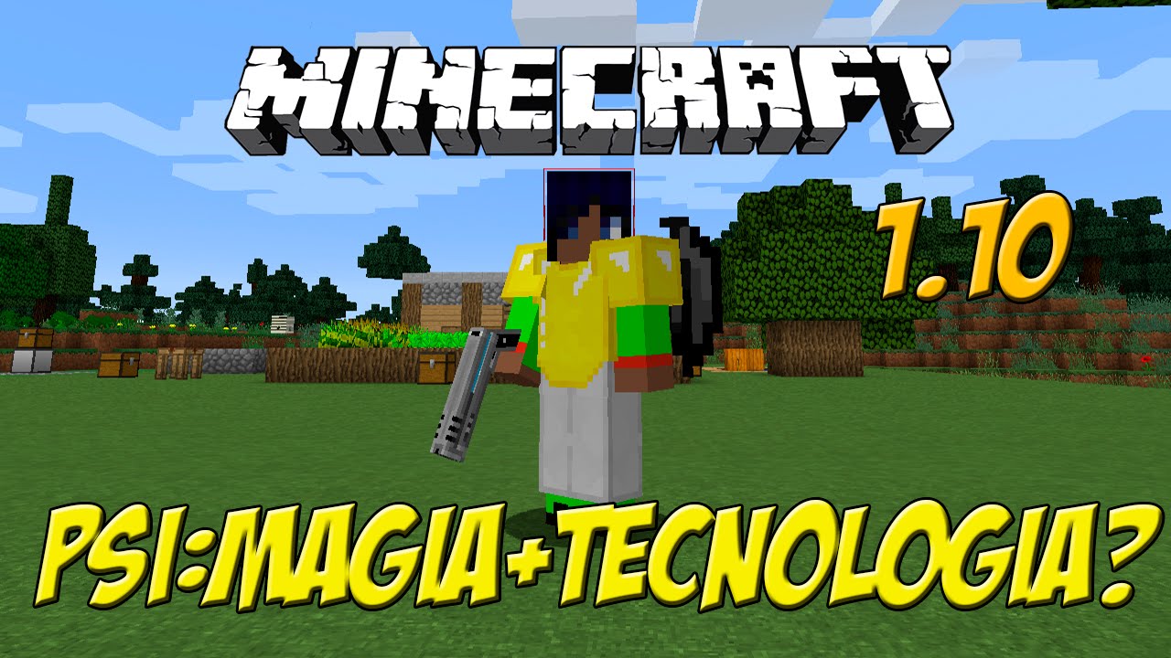 Minecraft 1.10 Modded - FTB Unstable - Psi Mod: Magia+Tecnologia? - YouTube