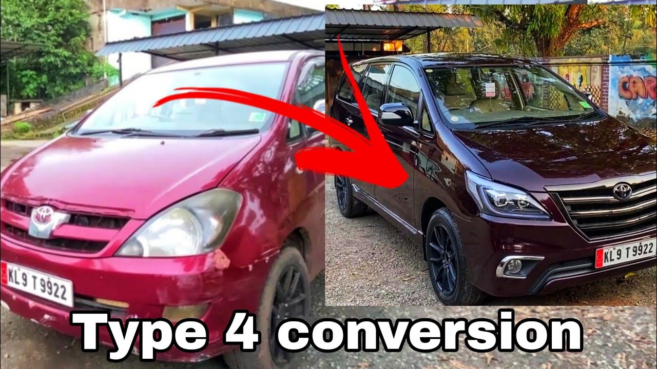 Garnet Red Innova Restoration | All chrome item De chroming - YouTube