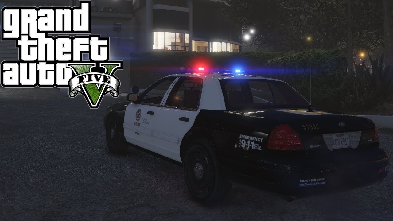 GTA V | 2006 Crown Victoria LAPD | 4K | ELS | 3.0 - YouTube