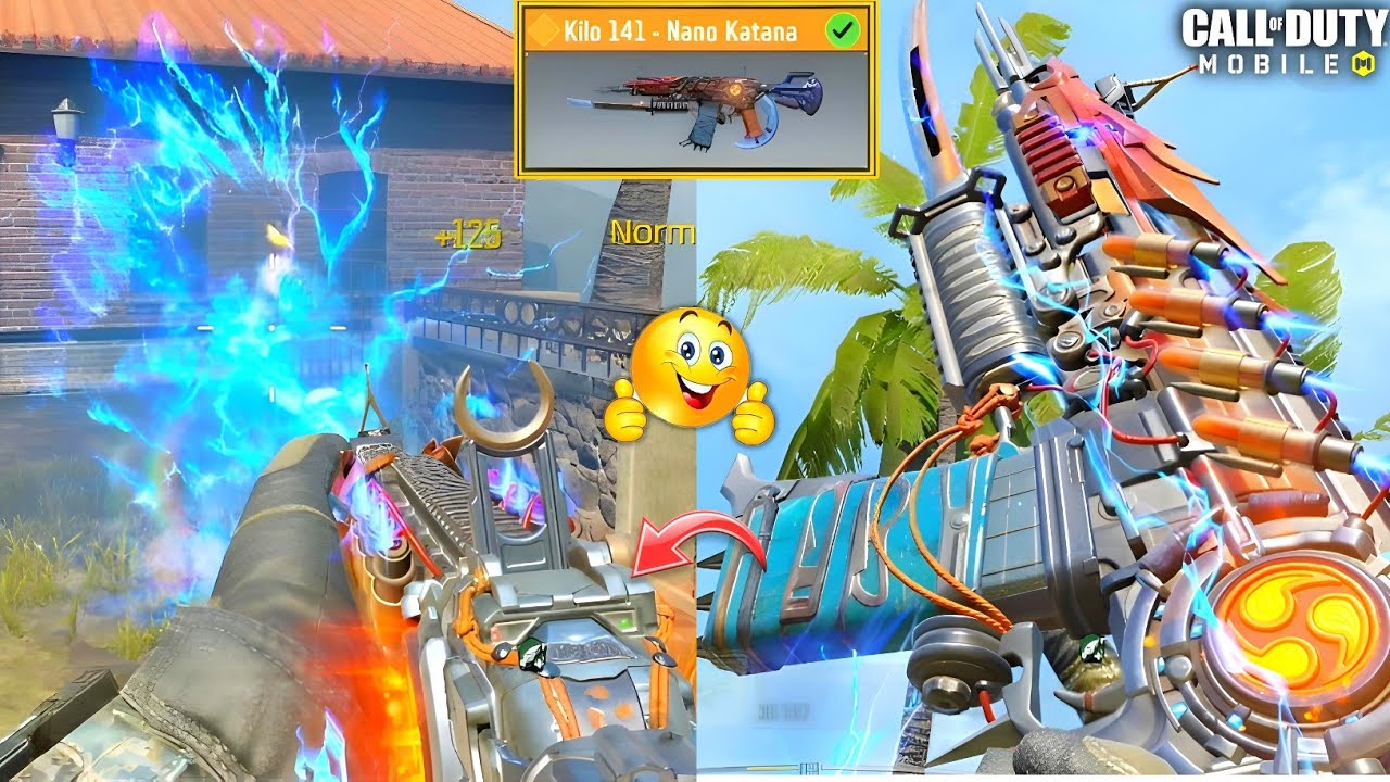 *NEW* Legendary Kilo-141 Nano Katana Gameplay Kill Effect & iron Sight ...