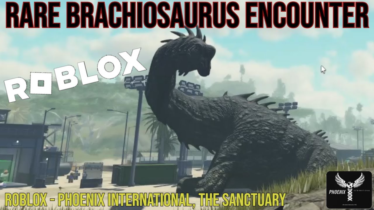 RARE DUO BRACHIOSAURUS ENCOUNTER - ROBLOX |Phoenix International, The ...