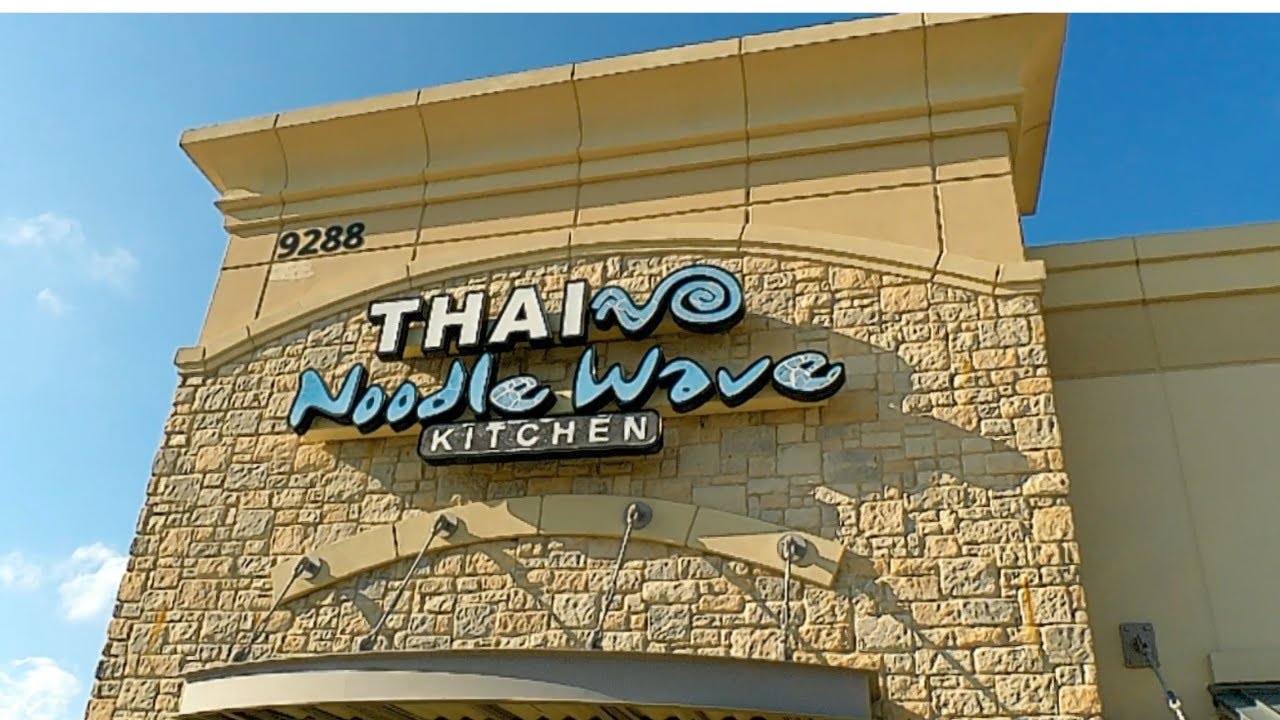 Thai Noodle Wave Kitchen, Frisco Texas - YouTube