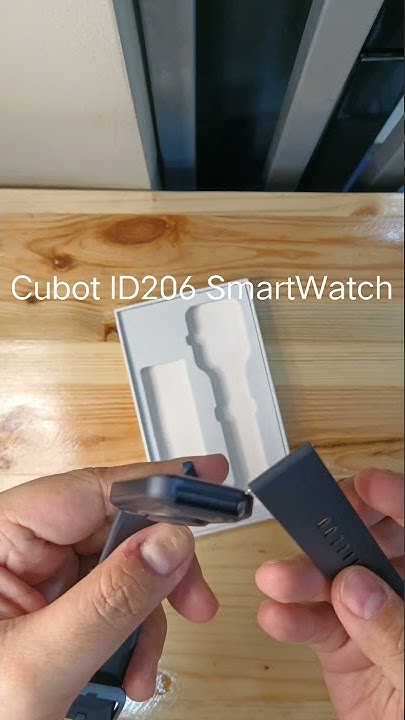 Cubot ID206 Smartwatch w/ Built-in Alexa unboxing - YouTube