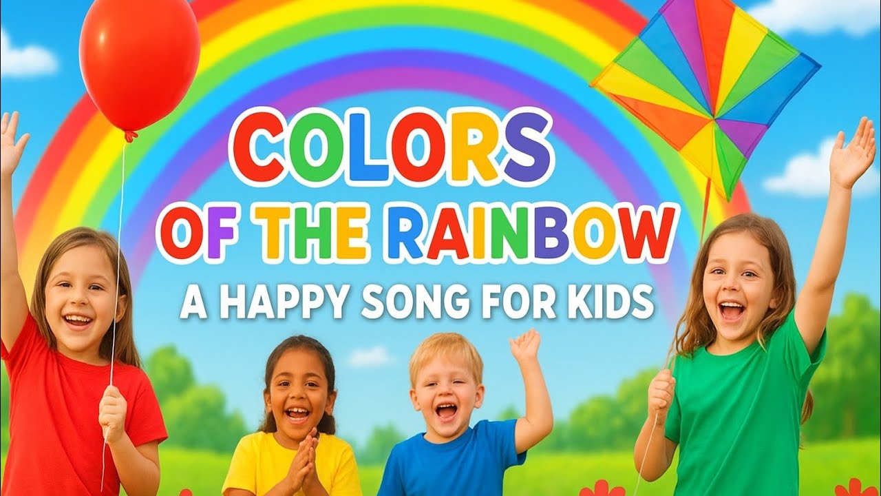 “Colors of the Rainbow – A Happy Song for Kids” - YouTube