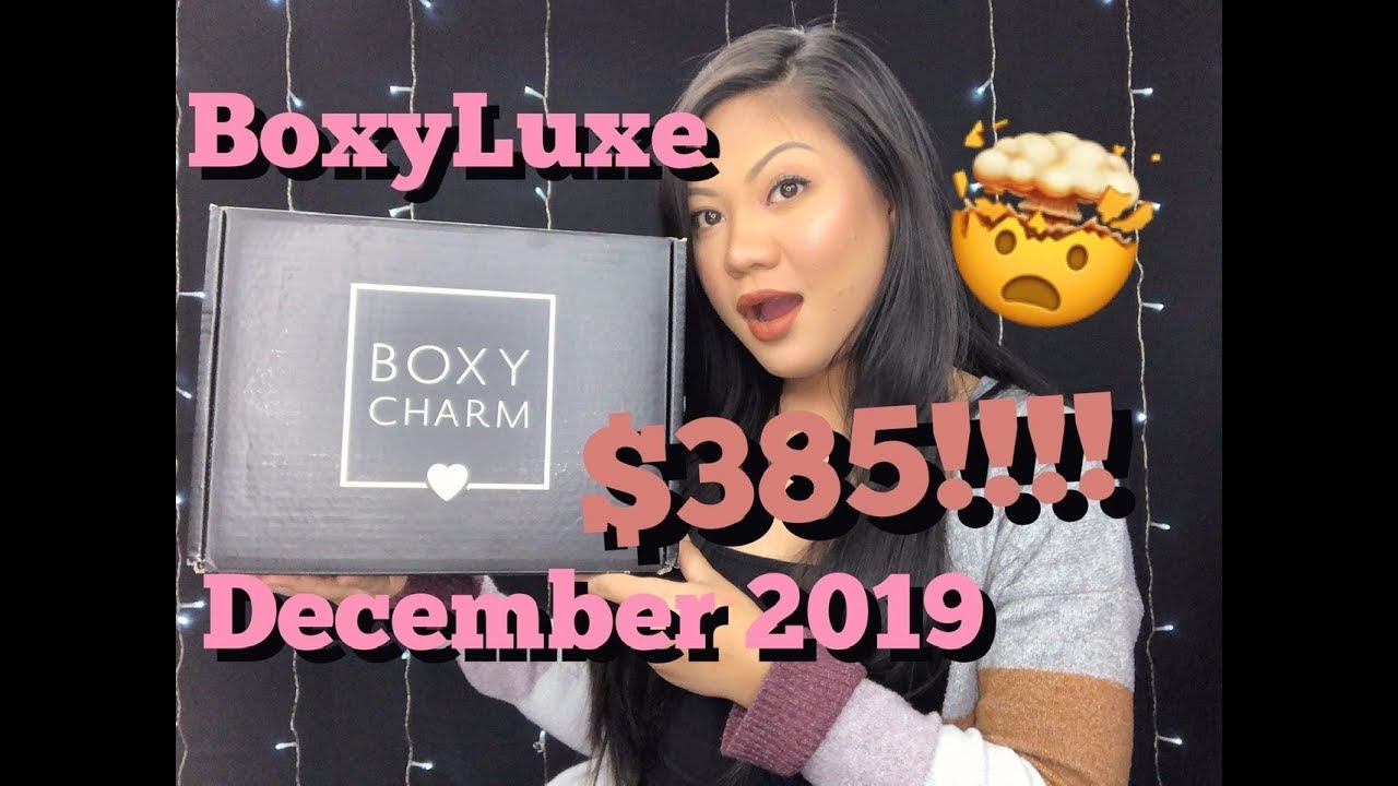 BOXYLUXE DECEMBER 2019 - YouTube