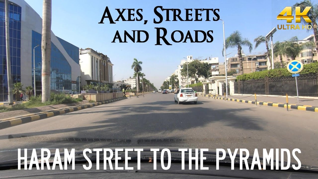 Haram Street to the Pyramids - Driving in Cairo / Giza, Egypt 🇪🇬 - YouTube