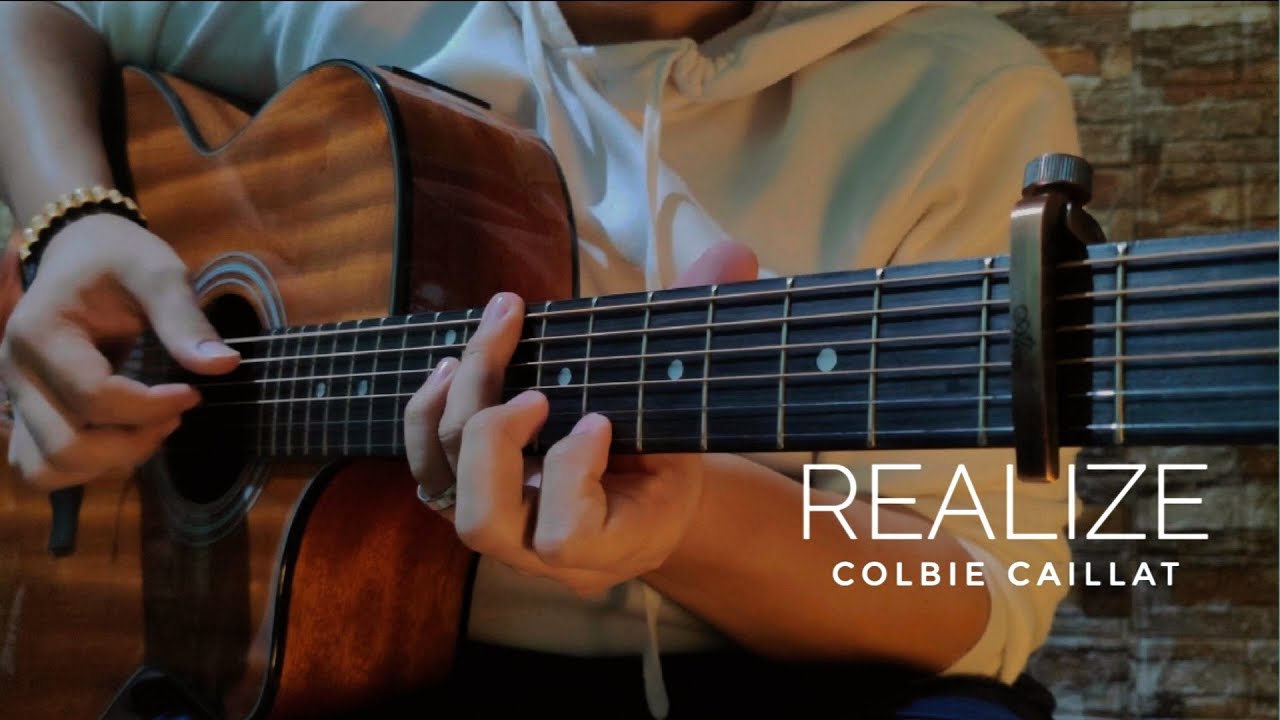 REALIZE - COLBIE CAILLAT (FINGERSTYLE COVER) - YouTube