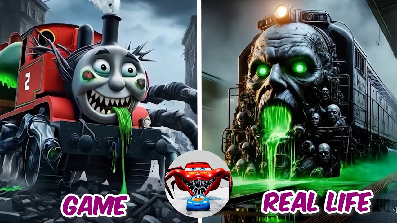 Thomas Train Eater Monster In Real Life | All Eater Monster | Guess The ...