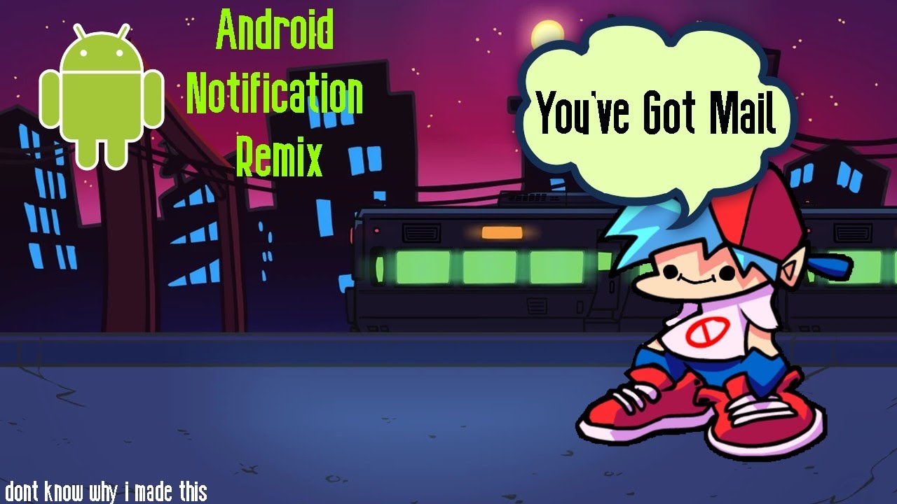 Friday Night Funkin / Android Ringtone Remix But BF Sings it ( also pixel bf ) - YouTube