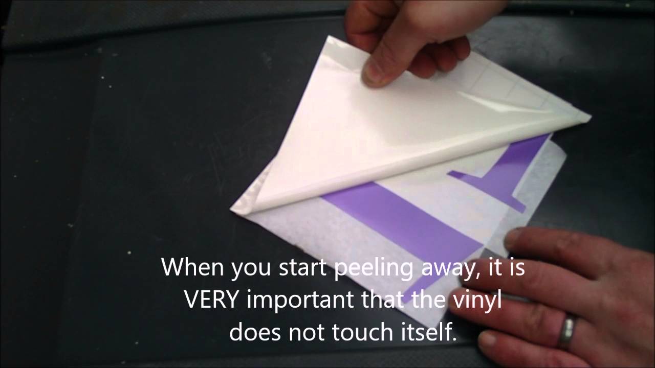 How To Apply a Small Vinyl Decal - YouTube