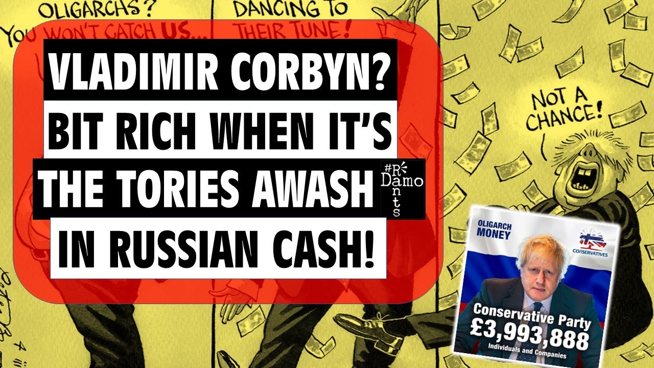 Vladimir Corbyn. A pathetic smear by Johnson, when his is the party of ...