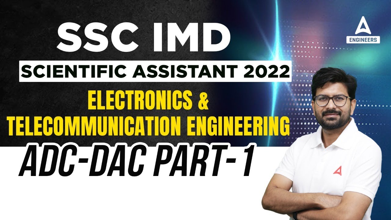 SSC IMD-Electronics and Telecommunications | ADC-DAC part-1 - YouTube