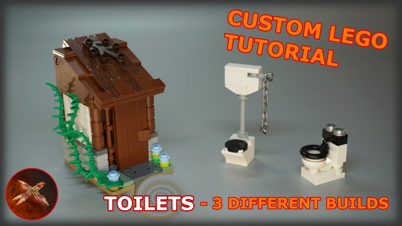 Custom Lego Toilets - 3 Different Builds - YouTube