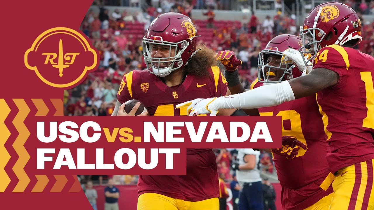Trojans Get Their Kicks on Rout 66: RoT's USC vs. Nevada Review - YouTube