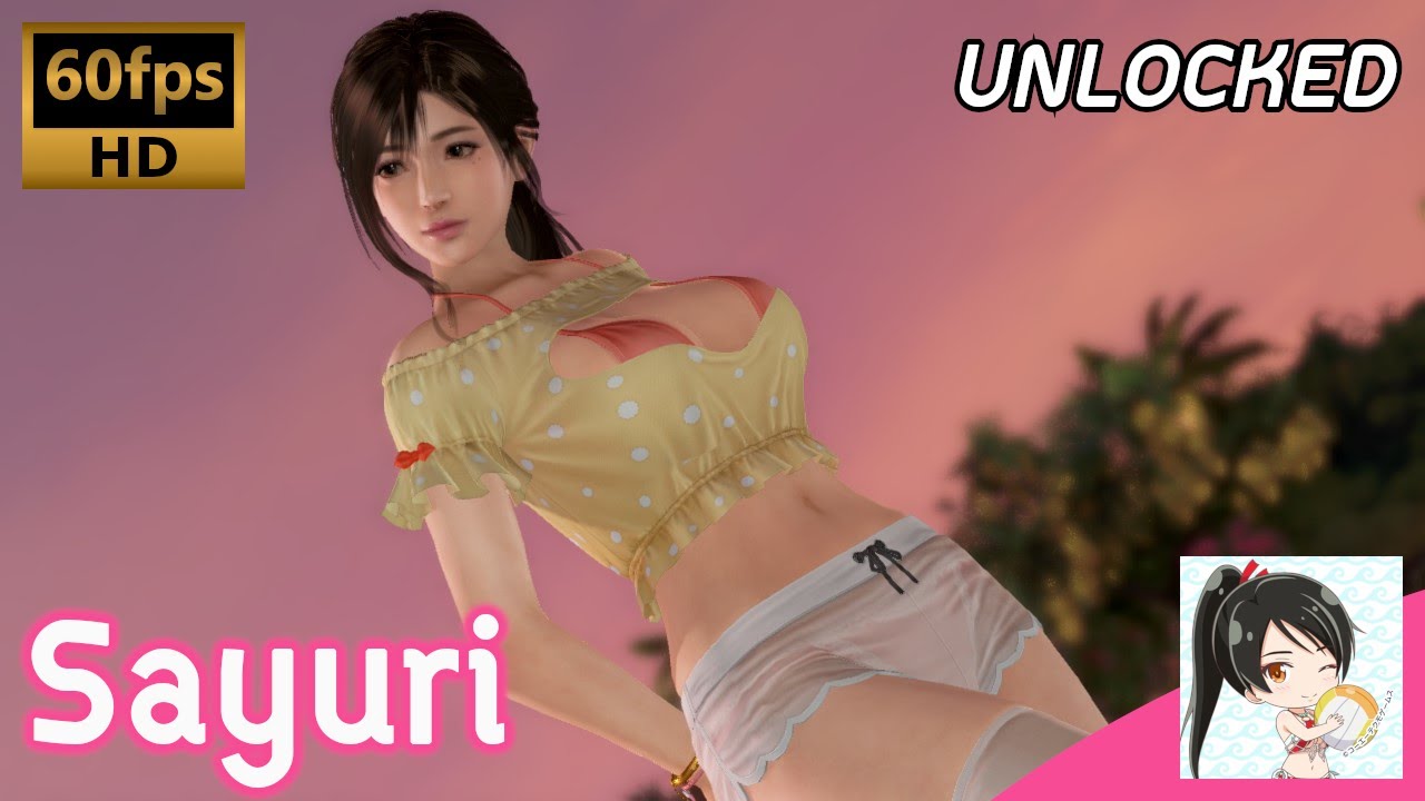 [DOAXVV] さゆり「オープンユアハート」[+EX][UNLOCKED] - YouTube