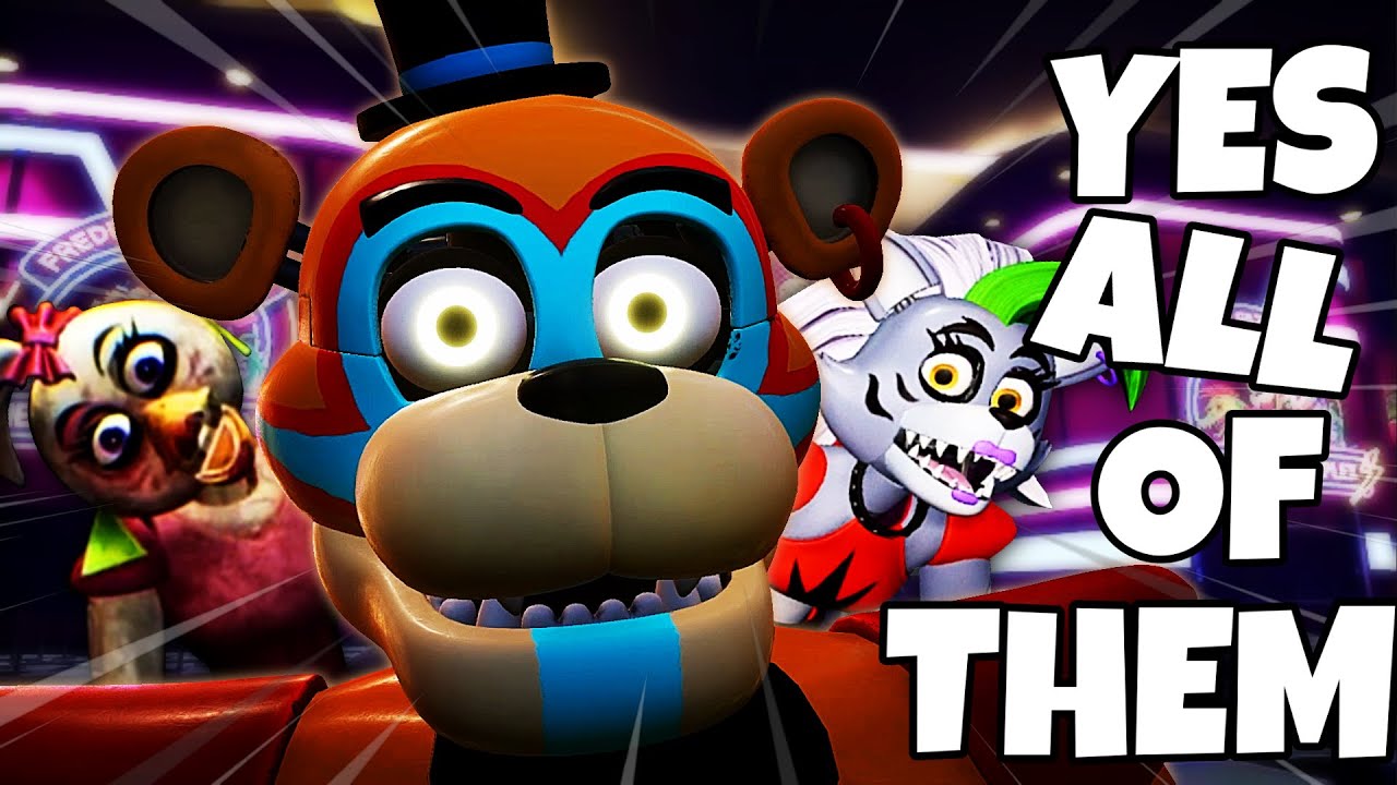 Playing Every FNAF Game Until the FNAF Movie Comes Out! - YouTube