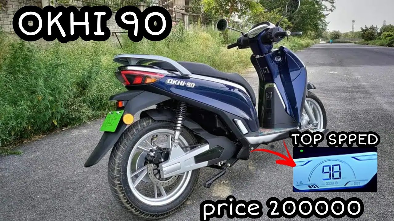 OKHI 90 FULL || Review: Oki 90 Electric Scooter - Top Speed: 200000km ...