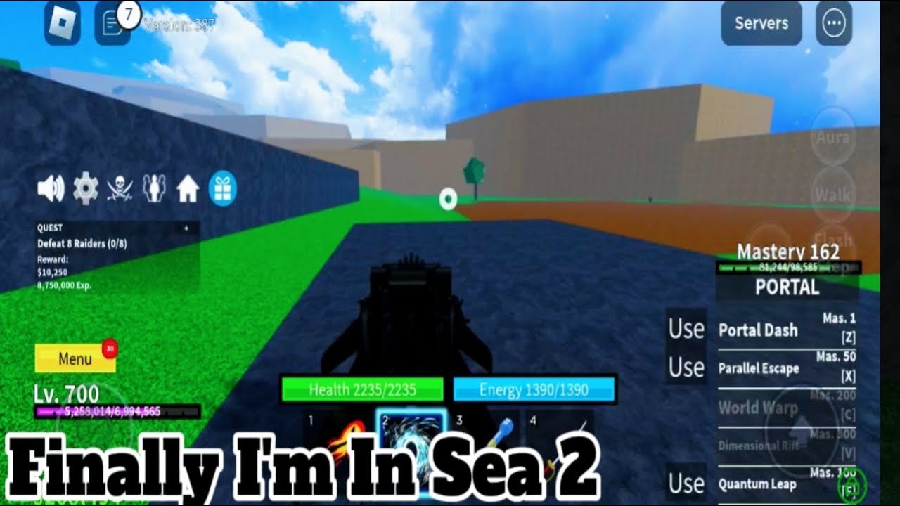 Finally I'm sea 2 } Blox fruit @FantasticGamerz2.0 - YouTube