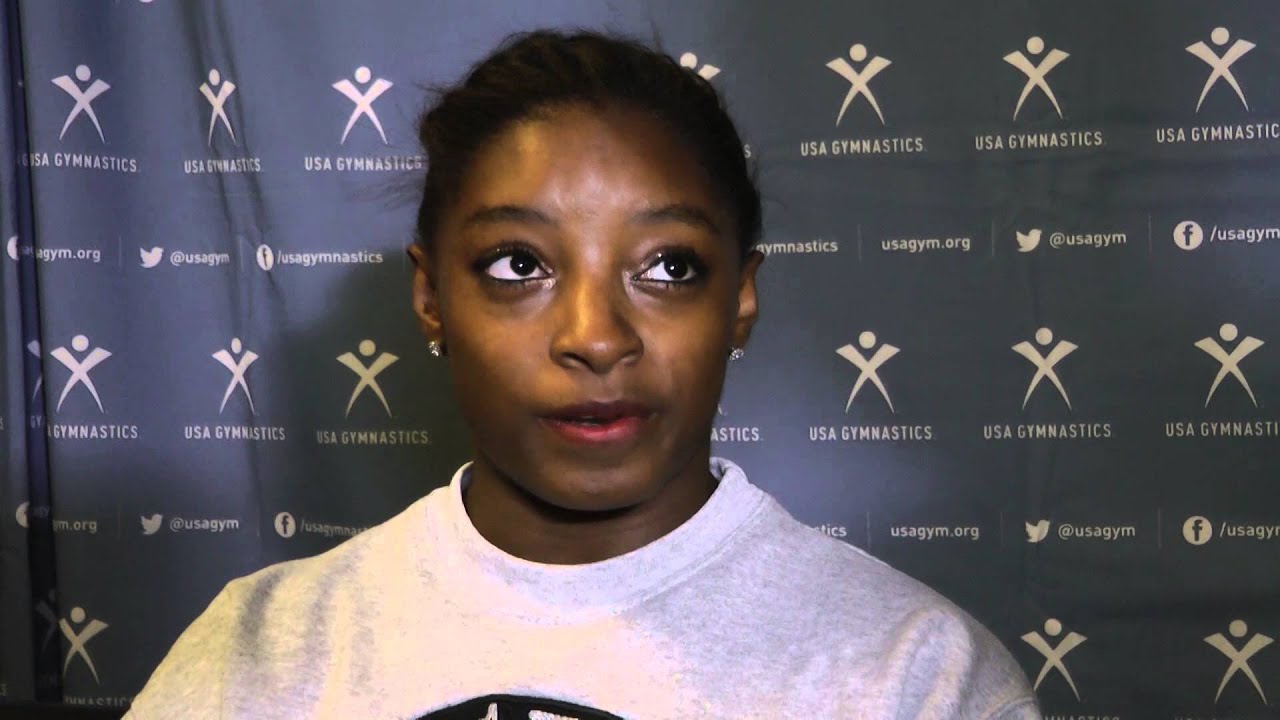 Simone Biles - Interview - 2014 Secret U.S. Classic - YouTube