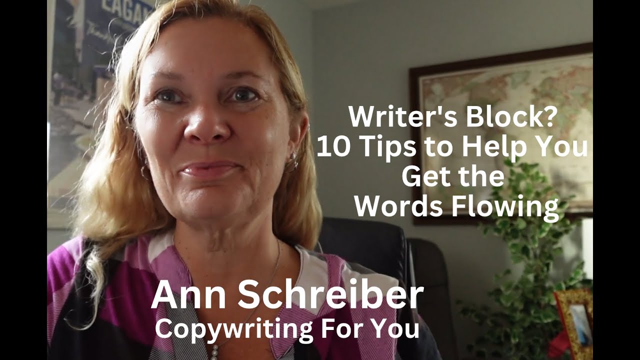 Writer’s Block? 10 Tips to Help You Get the Words Flowing | Copywriting ...