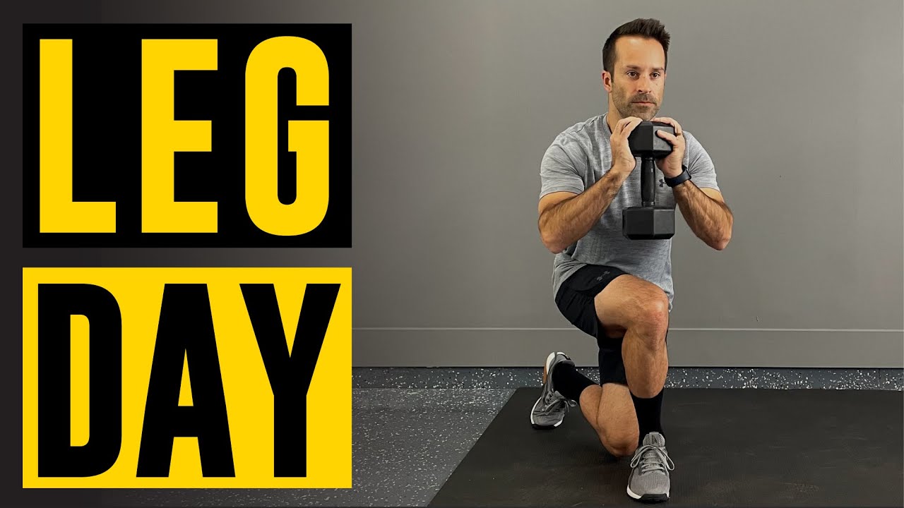 LOWER BODY TRI-SETS // STRENGTH AND CONDITIONING WORKOUT - YouTube