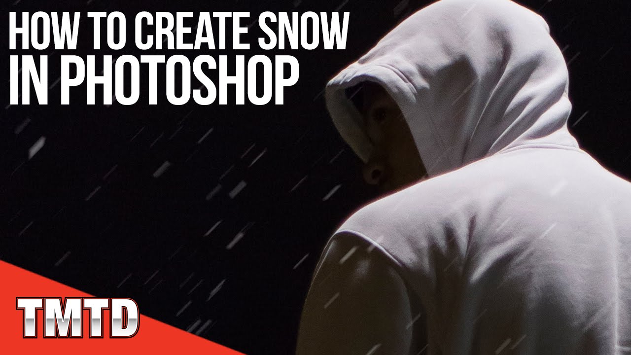 Photoshop Tutorials: How to Create Snow in Photoshop - YouTube