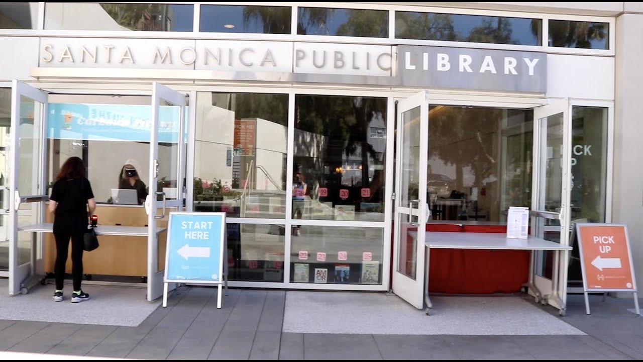 What is available at the Santa Monica Public Library during the ...