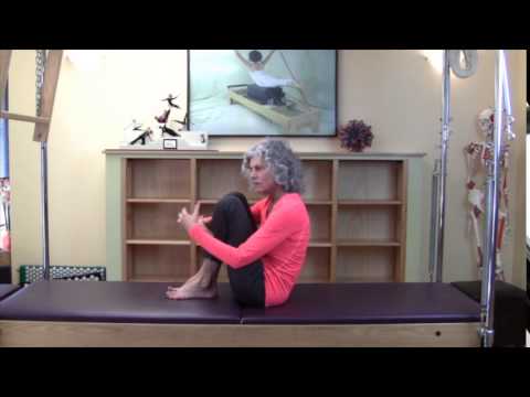 Is the Set-up of the Classical Pilates Matwork ..Rolling Like a Ball ...