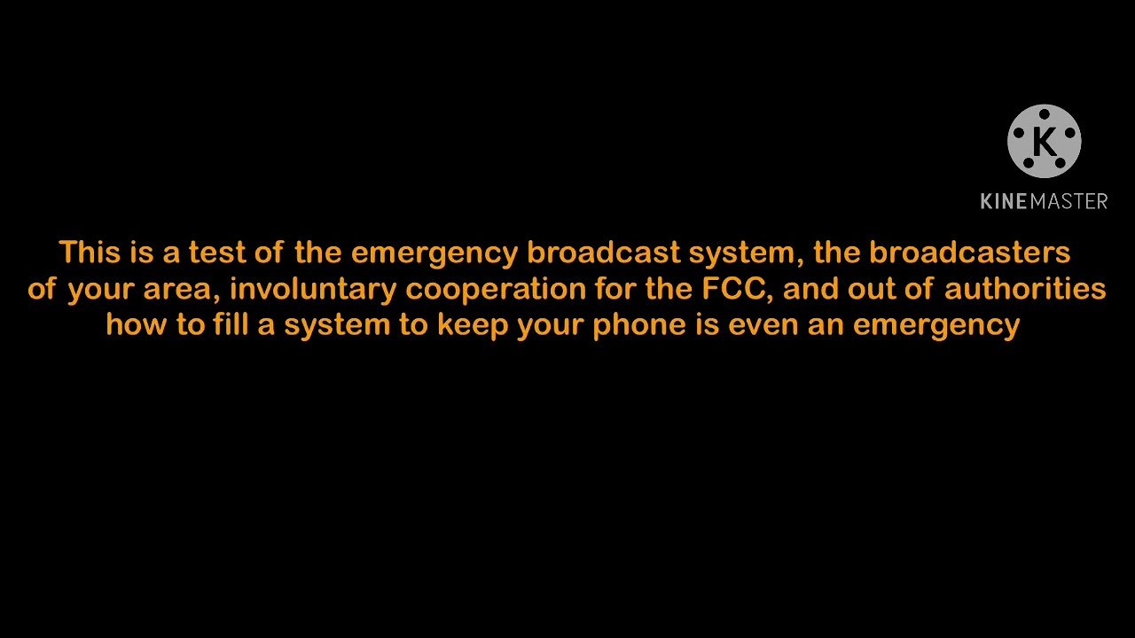This is a test of the emergency broadcast system - YouTube