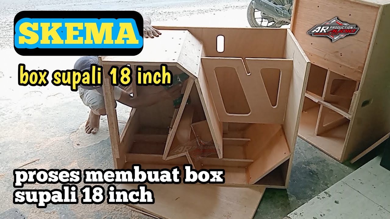 skema lengkap supali castum 18 inch dan cara membuatnya - YouTube