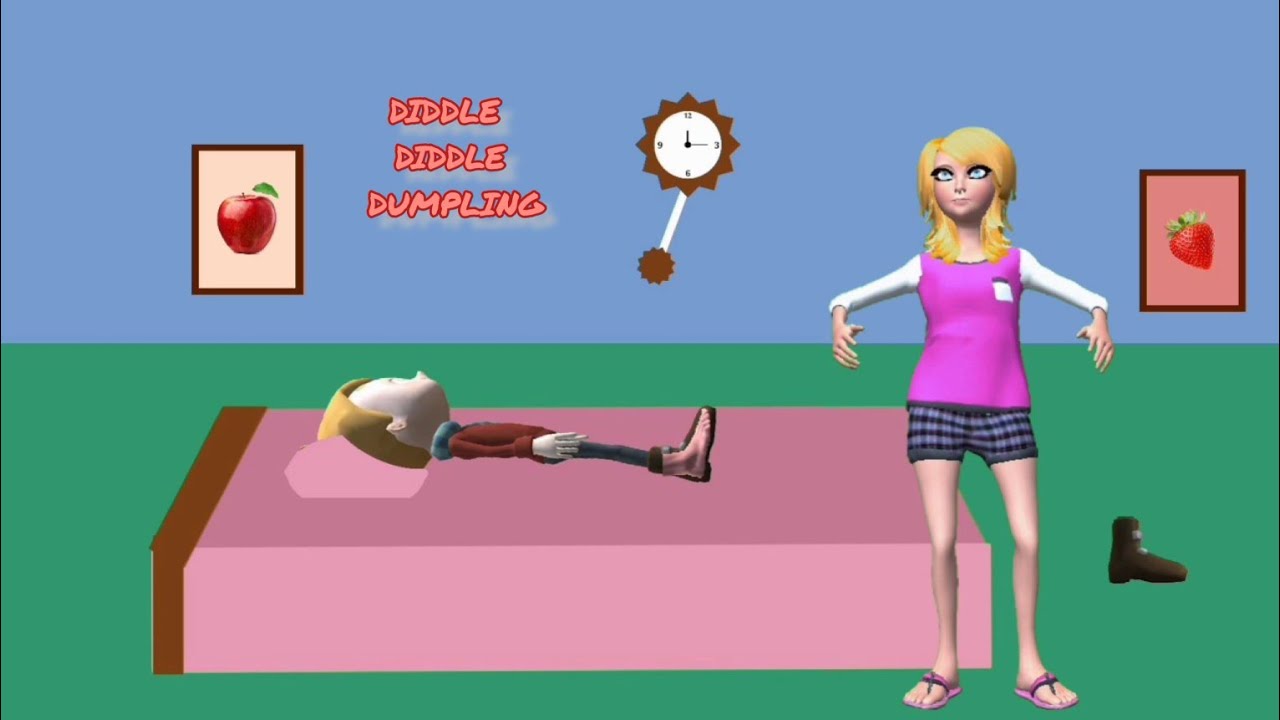 DIDDLE DIDDLE DUMPLING MY SON JOHN. NURSERY RHYME. KIDS SONG. - YouTube