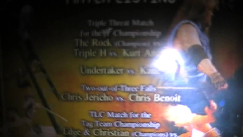 wwf summerslam 2000 dvd review - YouTube