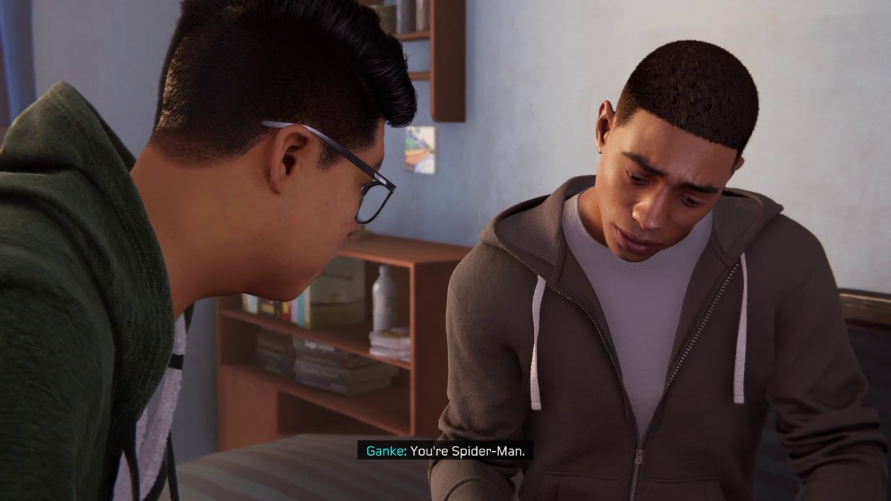 Ganke helps Miles Create Classic Suit | Spider-Man: Miles Morales - YouTube