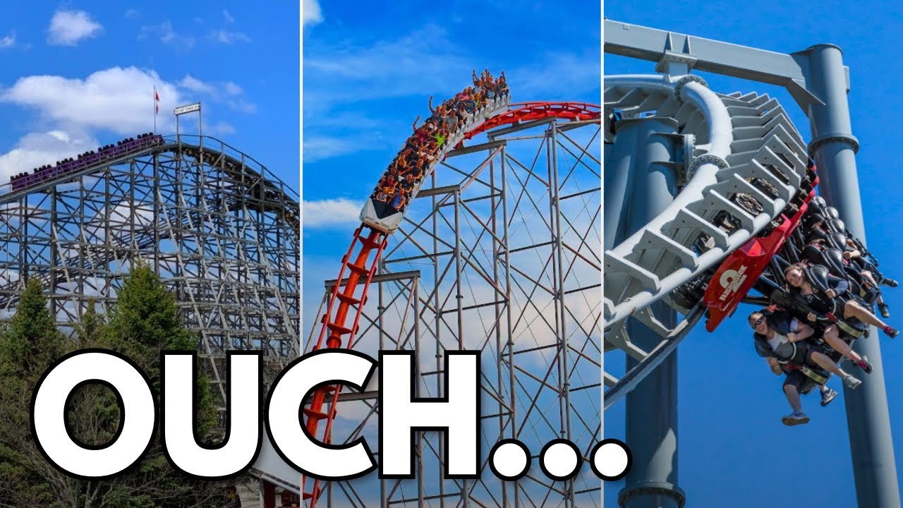Top 10 WORST Roller Coasters I’ve EVER Ridden - YouTube