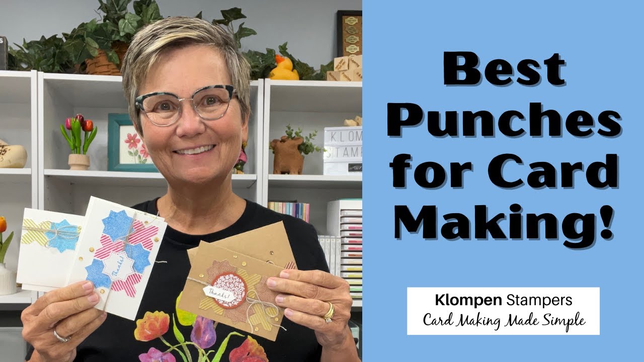 Use Fun Punches for Easy Card Making! - YouTube