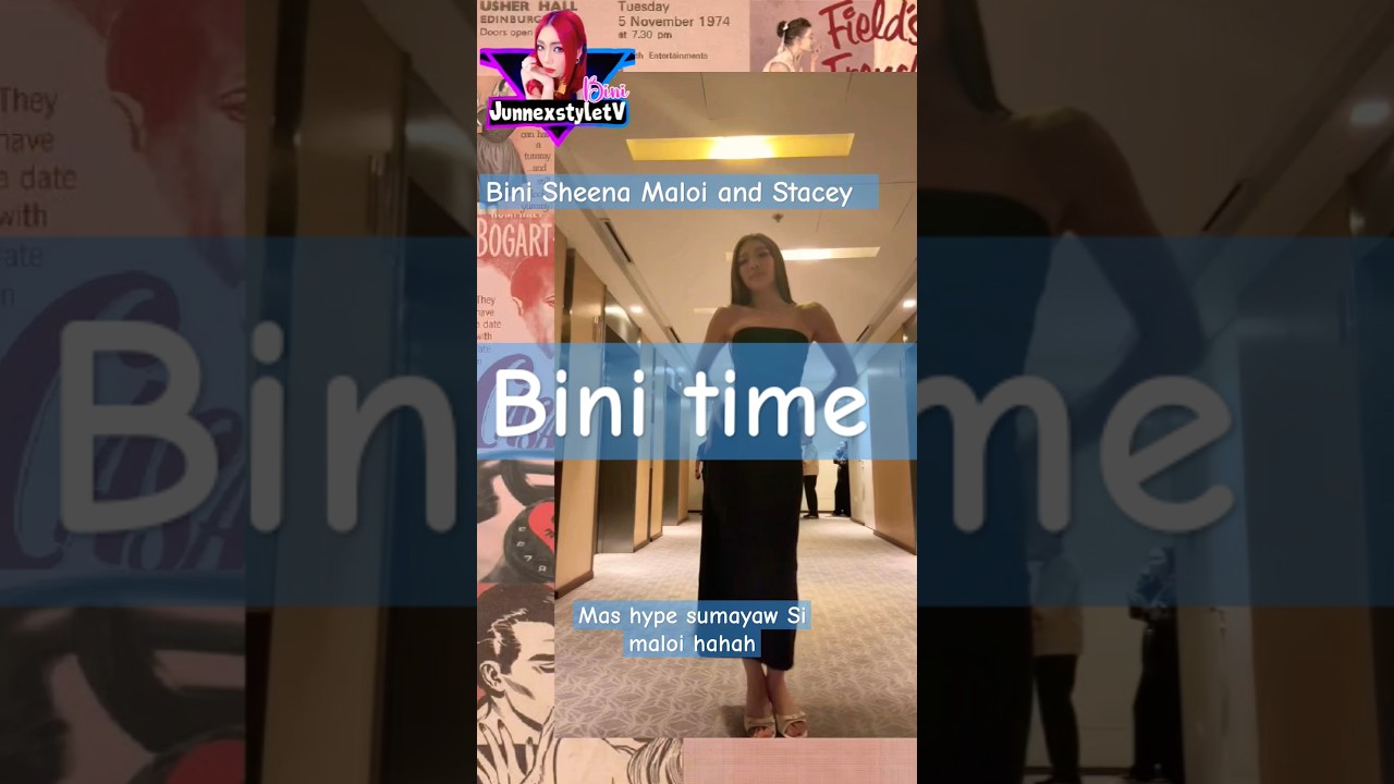 Bini Sheena Maloi and Stacey mas hyper yong maloi sumayaw hahahaha ...