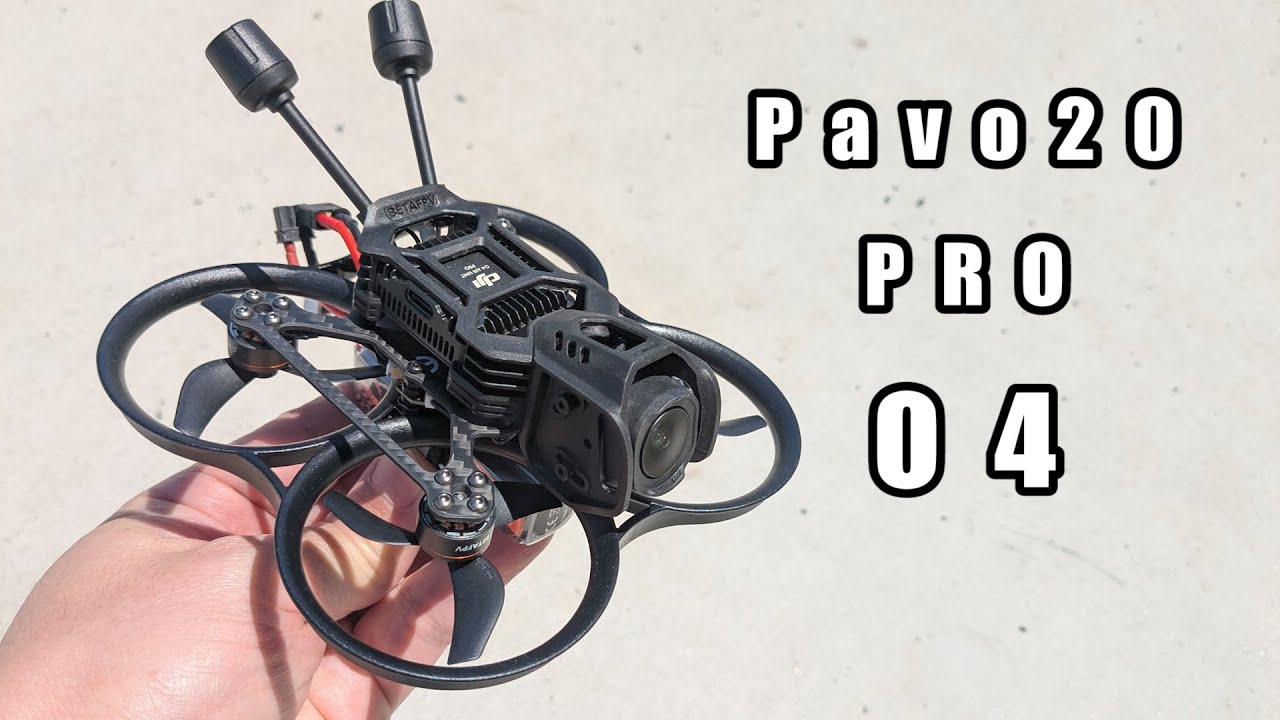 BETAFPV Pavo 20 PRO (DJI O4 Air Unit Pro Edition) - YouTube