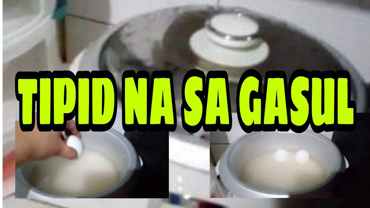 #Pag luto Ng Kanin Kasama Ang Pag Laga Ng Itlog👩‍🍳 - YouTube