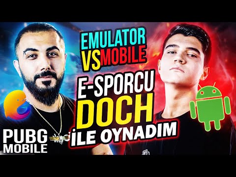 E-SPOR OYUNCUSU DOCH İLE BÜTÜN HİLECİLERİ AVLIYORUZ!!! (MOBILE VS EMÜLATÖR) | PUBG Mobile