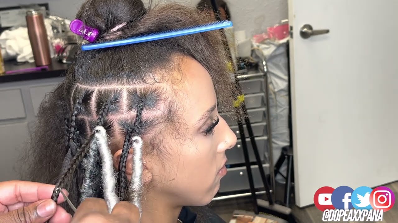 NEW‼️ Easy Faux Loc Tutorial| Save Time with this Method! ft. Janet ...