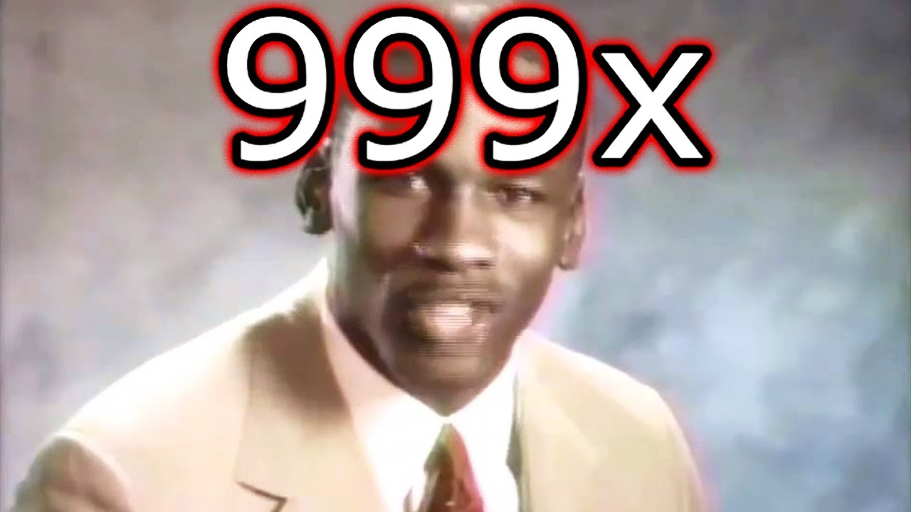I'm Michael Jordan Stop It 999x speed meme - YouTube