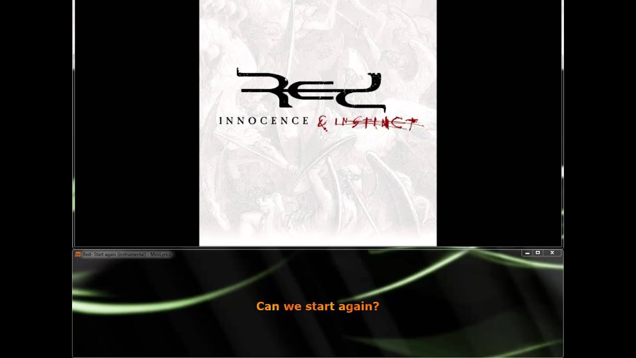 Red- Start again (instrumental) - YouTube