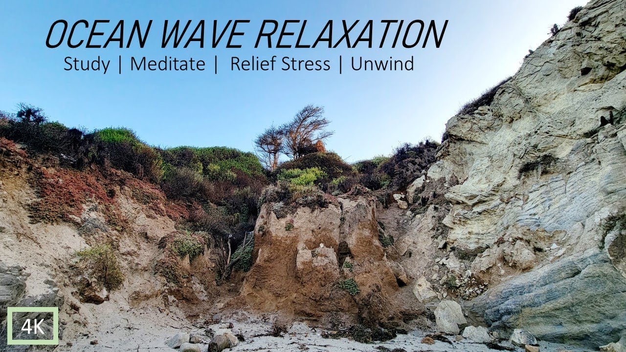 OCEAN WAVE RELAXATION - Soothing, Calming, Fall Asleep, Relax, Study ...