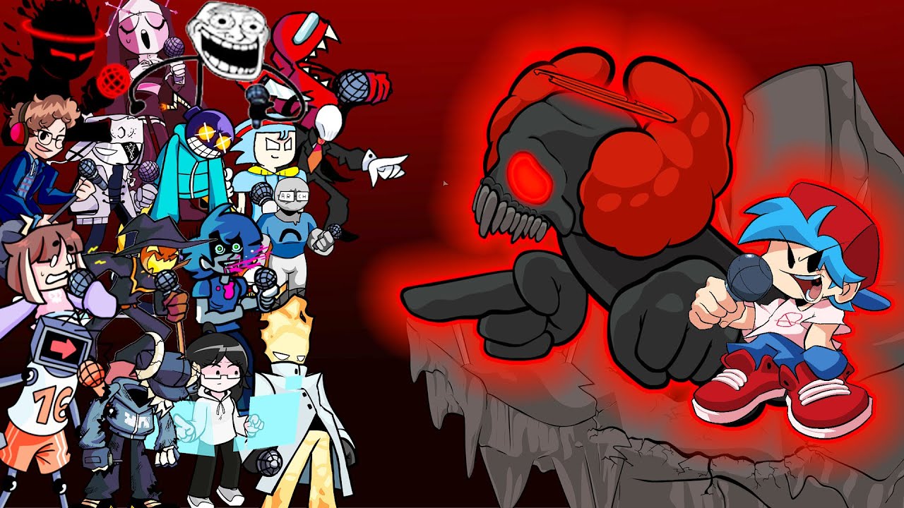 FNF Expurgation But Different Characters Sing It 🎵 (Everyone Sings ...