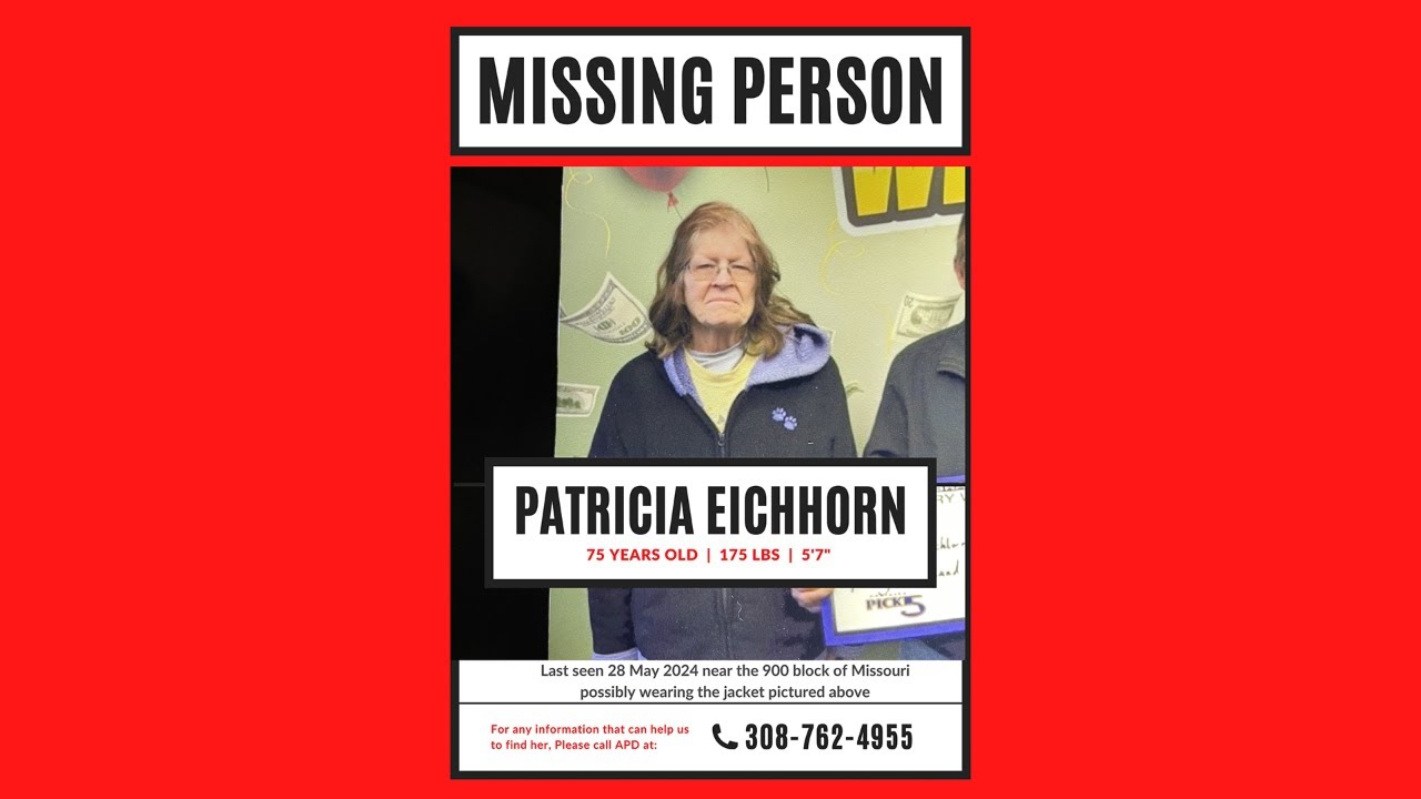 Endangered Missing Advisory Issued for Patricia Eichhorn of Alliance ...