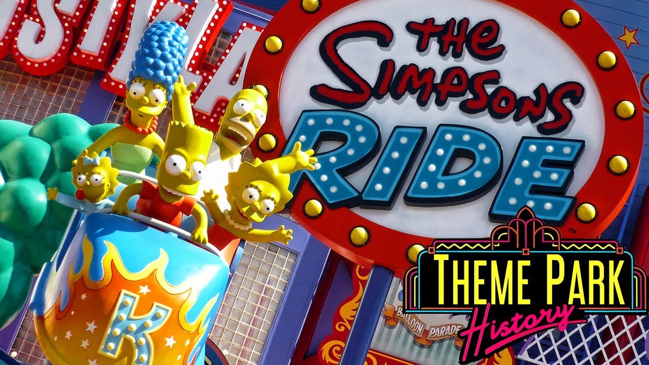 The Theme Park History of The Simpsons Ride (Universal Studios Florida ...