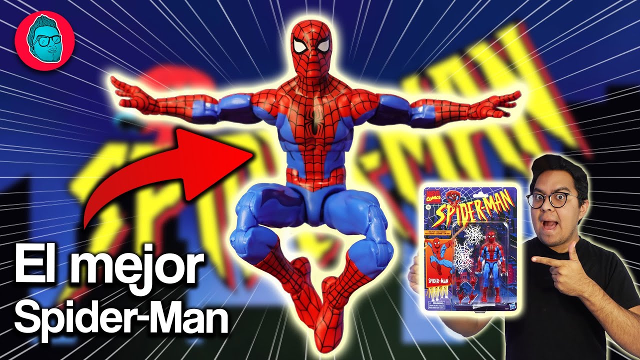 UNBOXING Spider-Man RETRO Animated Series 90's Marvel Legends REVIEW ...