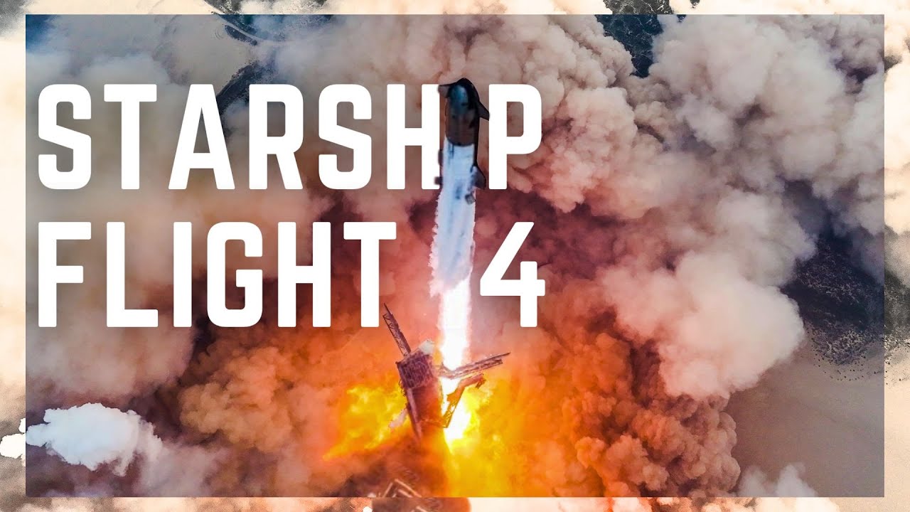 Starship Flight 4 x Interstellar - YouTube