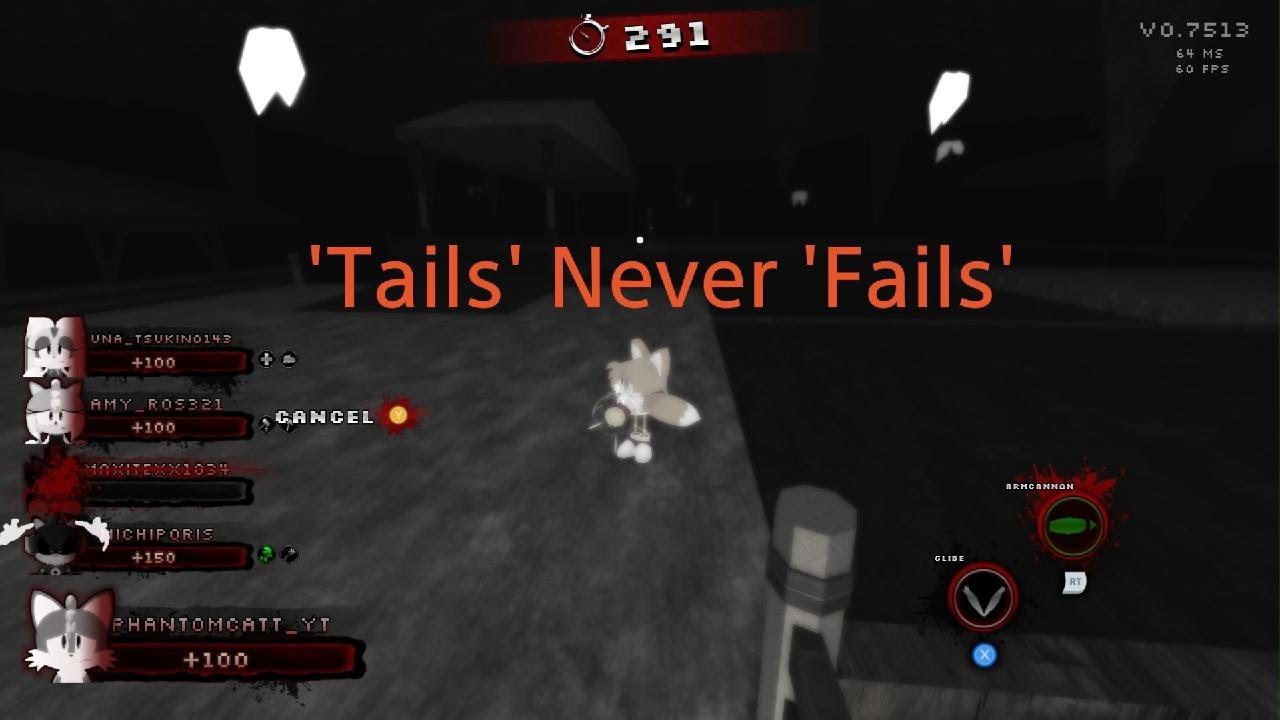 'Tails' Never 'Fails' [Sonic.exe TD gameplay] - YouTube