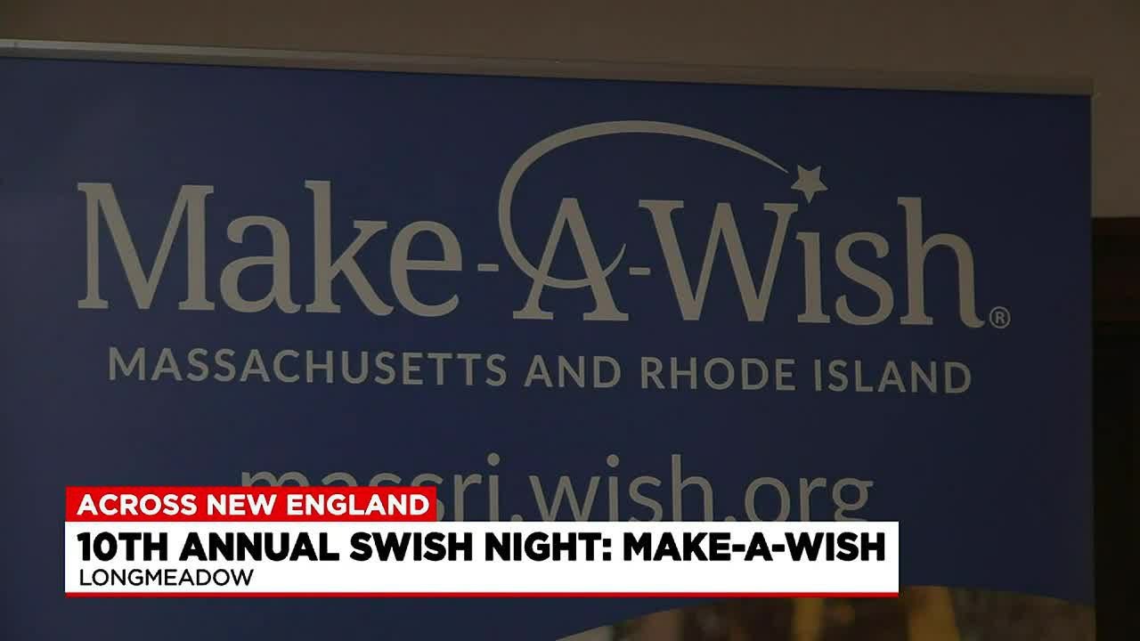 Annual Swish Night helps grant wishes of local children - YouTube